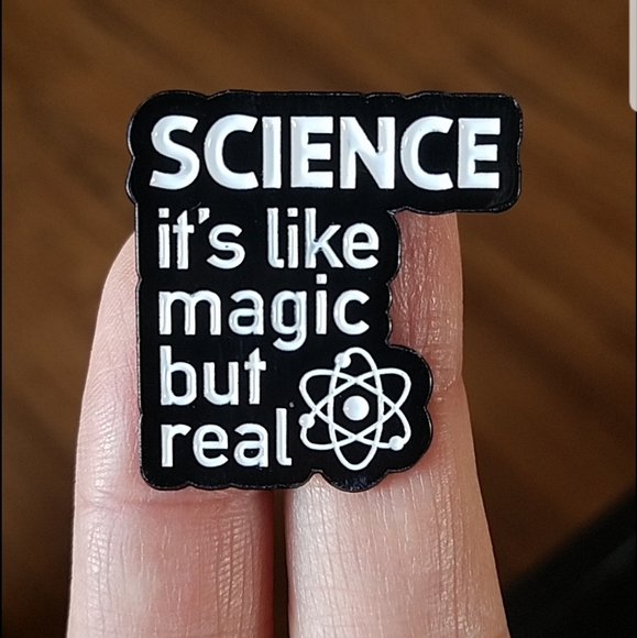 Jewelry | 2 For 13 Science Is Like Magic But Real Pin | Poshmark